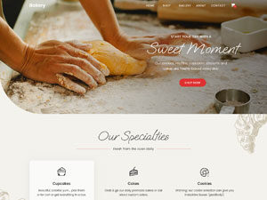 Bakery - Webs Alpha | Web Design | Web Development Company In India